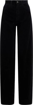 Ralph Lauren Femme, Pantalons, Noir, Taille: 36 FR Velvet Pantalons