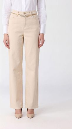 Liu Jo Ausgestellte Cordhose mit Schmuckg&uuml;rtel