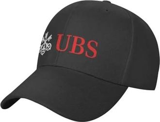 Generic Chapeau dHomme, d&eacute;contract&eacute; pour UBS Bank Casquette de Baseball pour Hommes Snapback Trucker Fashion Mesh Hat Cadeau de Course en Plein air pour Cours