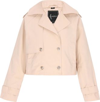 Faina Jacke Frauen hellbeige