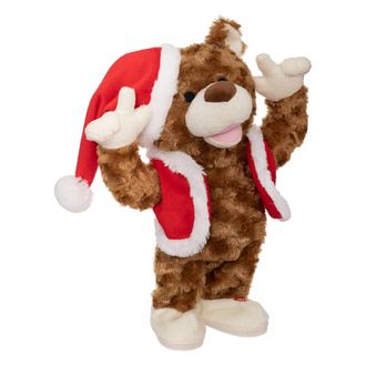 Fééric Lights & Christmas Feeric Lights et Christmas - Weihnachtsautomat, Bär, Bewegung und Musik, Höhe 31 cm, batteriebetrieben