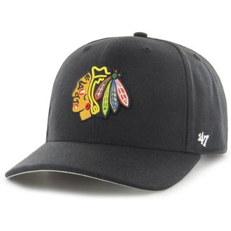 47 Brand 47 CAP NHL CHICAGO BLACKHAWKS COLD ZONE MVP DP BLACK