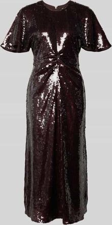 Rotate Midikleid mit Allover-Pailettenbesatz