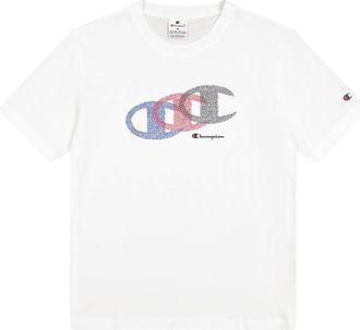 Champion Herren Legacy-Graphic T-Shirt, Weiß (Ww001), M