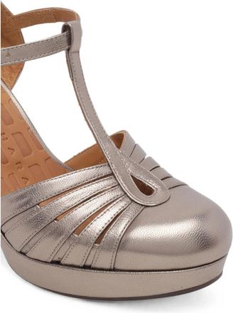 Chie Mihara Iron T-Bar Heel - Bronze