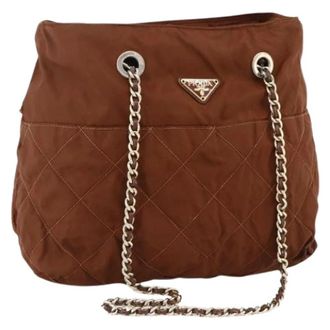 Prada Pre-owned Vintage Schultertasche - - Pre-owned - Damen - Braun - ONE SIZE
