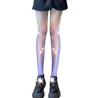 Generic 1 paire de collants en forme de coeur pour femme, r&eacute;sille extensible &agrave; pois transparents, collants haute &eacute;lasticit&eacute; avec petits coeurs, bas antyhose &agrave;