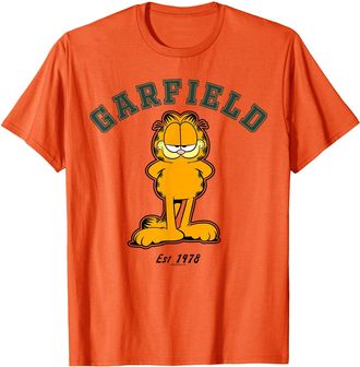 Garfield Pose College-Baseballteam, lustiger Klassiker im Retro-Look T-Shirt