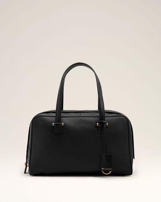 Ami Ami Paris - Sac bowling Georges noir en cuir de vachette Noir - TU - Unisex