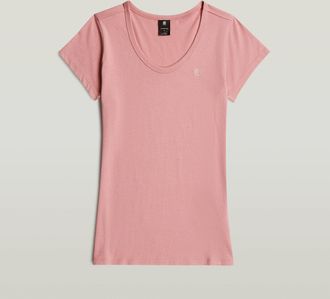 G-Star Slim T-Shirt - Pink - Damen