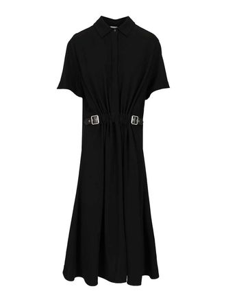 Loewe Robe Au Genou - Noir
