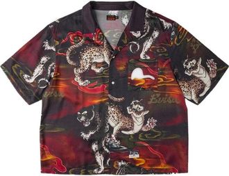Evisu Homme, Chemises, Multicolore, Taille: 2XL Short Sleeve Shirt