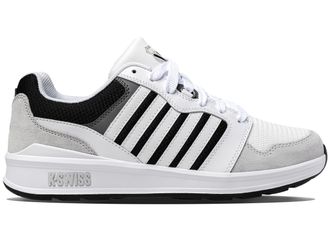 K-Swiss Herren Rival Sneaker, White/Black/Lunar Rock, 41.5 EU