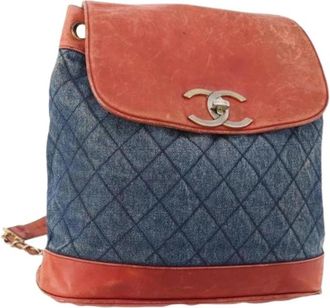 Chanel Pre-owned Vintage Leder Rucksack - - Pre-owned - Damen - Mehrfarbig - ONE SIZE
