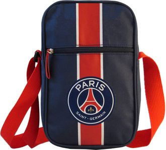 Psg Paris Saint-Germain Umhängetasche PSG - Offizielle Kollektion, blau, 17 x 26 x 8 cm, Modern