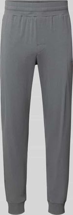 HUGO BOSS Regular Fit Sweathose aus Baumwoll-Mix Modell Laze Pants CW