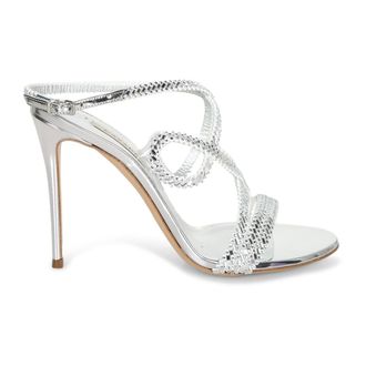 Casadei Femme, Chaussures, Gris, Taille: 37 1/2 EU High Heel Sandales
