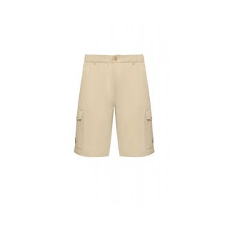 Karl Lagerfeld Logo-Plaketten-Shorts - - Shorts - Herren - Beige - M