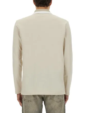 HUGO BOSS Cotton Regular Fit Polo Shirt - Beige