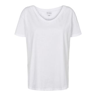 Americandreams Americandreams, Femme, Tops, Blanc, Taille: 40 FR T-shirt Love Me or Leave Me