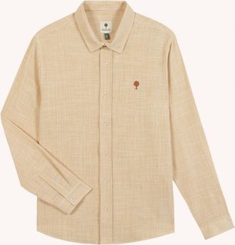 Faguo Chemise cr&egrave;me et jaune - IRATY