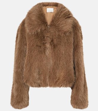 Frankie Shop Veste Hope en fourrure synthétique