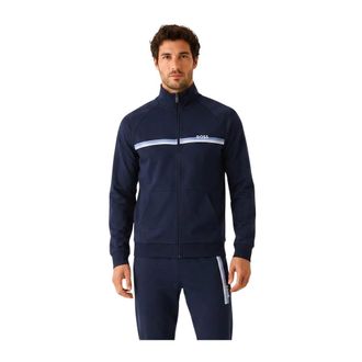 HUGO BOSS Authentic Jacket Z - - Sweatshirts & Hoodies - Herren - Blau - M