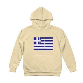 Generic Sweat &Agrave; Capuche Gr&egrave;ce Drapeau pour Femme Adultes Et Adolescents Doublure Polaire Sweatshirt pour Patriotes Hoodie Femmes Femmes Pull &Agrave; Capuche pour Us