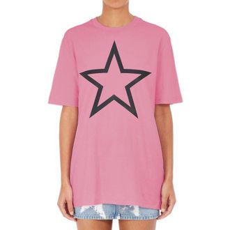 Givenchy star print bright pink t-shirt Size S