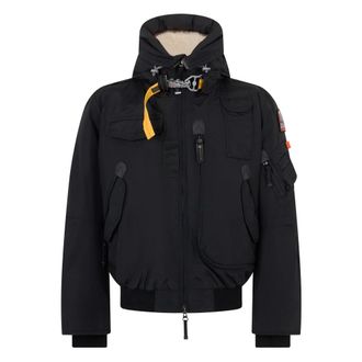 Parajumpers Blouson Bomber avec Capuche Ajustable - Homme - Vestes - Noir - Taille: XL