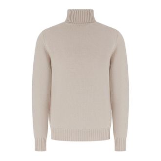 Alpha Studio Rollkragenpullover - - Knitwear - Herren - Beige - XL
