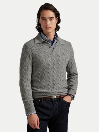 Polo Ralph Lauren Pullover 710974165002 Grau Regular Fit