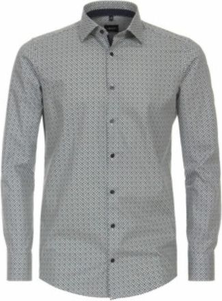 Venti Gr&uuml;nes Zeitloses Herrenmode-St&uuml;ck - - Shirts - Herren - Grau - 6XL