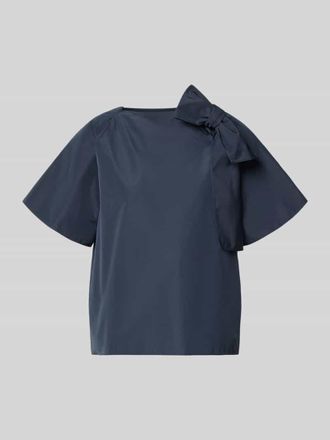 Max Mara Regular Fit Kurzarmbluse mit Baumwoll-Anteil Modell RECENTE