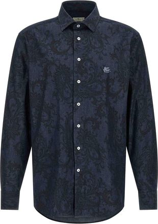 Etro Chemise - Bleu