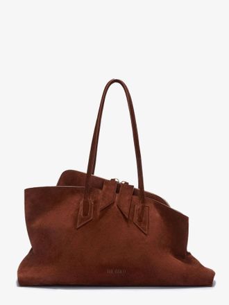 The Attico La Passeggiata suede shoulder bag - THE ATTICO - gender_Woman