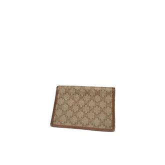 Celine Pre-owned Triomphe Monogram Cardholder - Femme - Pre-owned - Beige - Taille: ONE Size