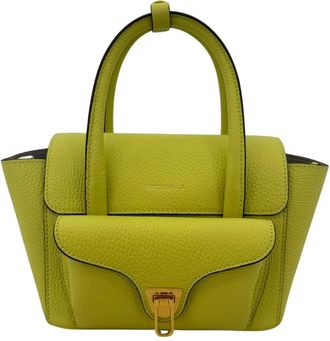 Coccinelle Femme, Sacs, Vert, Taille: ONE Size Double Beat Handbag