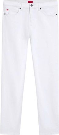 HUGO BOSS Homme, Jeans, Blanc, Taille: W32 Jeans slim-fit en denim stretch