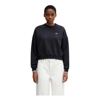 Fred Perry Sweatshirts - - Sweatshirts & Hoodies - Damen - Blau - L