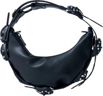 Innerraum Femme, Sacs, Noir, Taille: ONE Size HM0 Half Moon Shoulder Bag