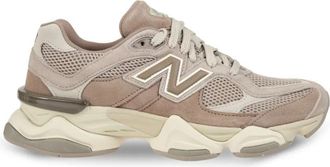 New Balance Low-Top Sneaker - 9060 Suede Mesh Sneakers - Gr. 10_5 - in Beige - für Damen