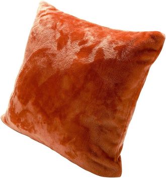 BIEDERLACK Biederlack Arctic Shine Kissenh&uuml;lle, Polyester, Terra, 50 x 50 x 12 cm