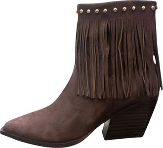 Marc Ellis Femme, Chaussures, Brun, Taille: 41 EU Texan Bottes &agrave; cheville