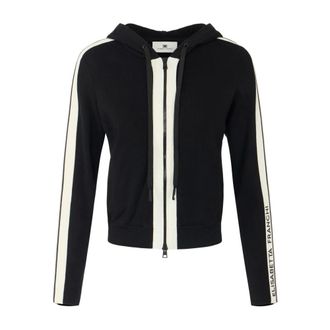 Elisabetta Franchi Damen, Strickwaren, Schwarzk, XSGr&ouml;&szlig;e