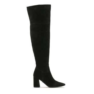 Kazar Wildleder-Musketiere mit breitem Absatz - - Shoes - Damen - Schwarzk - 36 EU