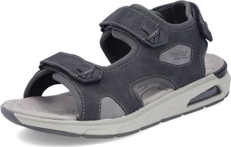 Rieker Herrenschuhe Klassische Sandalen 29151, Männer Sandalen, Sommerschuhe, Freizeitschuhe, offene Schuhe, Strandschuhe, schwarz (00), 40 EU / 6.5 UK
