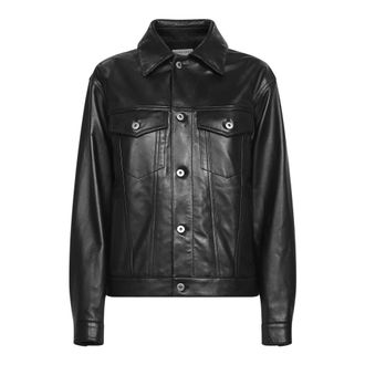 Bottega Veneta Femme, Vestes, Noir, Taille: 36 FR Veste en cuir