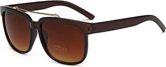 Generic Lunettes De Soleil Sport Plein Air For Hommes Vacances For Femmes For Les Déplacements Quotidiens En Voiture(Brown)