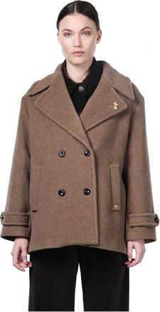 Mason's Leonie Coat - Femme - Manteaux - Brun - Taille: 38 FR